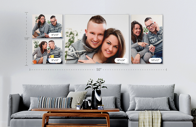 Canvas Wall Displays Prints Photos on Canvas Wall Art Displays